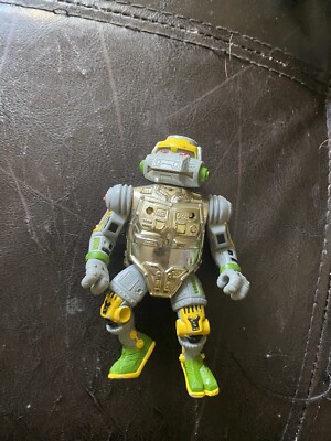 1989 Teenage Mutant Ninja Turtles METALHEAD Robot Action Figure No ...