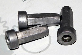 Genuine MERCEDES 190 Slc Slk Nut 3 Pcs Round Head License Plate ...