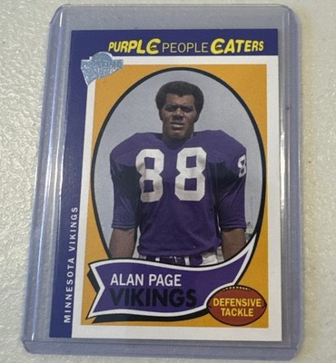 Alan Page: 2005 Topps Football All-Time Fan Favorites #1 "Purple People ...