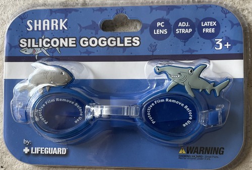 GOGGLES BY LIFEGUARD Shark Silicone Flexible Frame Latex Free New | eBay