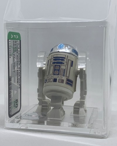 Kenner Star Wars R2-D2 Droid Factory AFA 80 vintage loose CAS | eBay