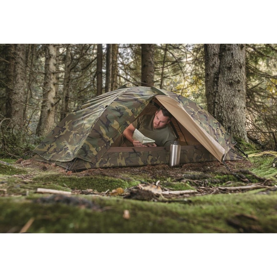 USMC One Person Combat Tent TCOP - Marine Corp Woodland Camo Tent (Made ...