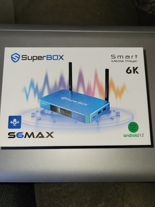 SuperBox S6Max w voice remote, New 2025 Ultimate Streaming Experience ...