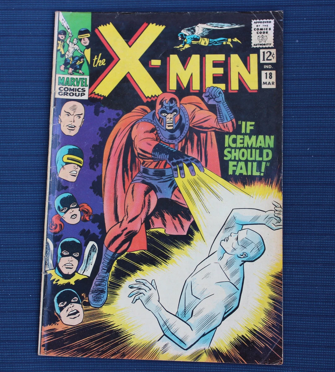 Iceman X Men Comic Original