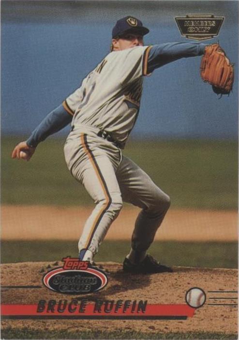 1993 Topps Stadium Club - Bruce Ruffin #270 Members Only for sale ...