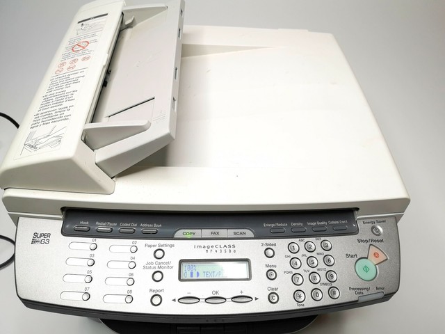 Canon ImageClass Mf4350d All in One Laser Printer Fax Copier Scan ...