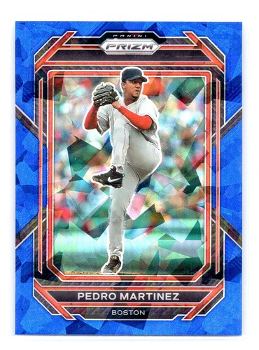 2023 Panini Prizm Baseball #202 Pedro Martinez Blue Ice | eBay