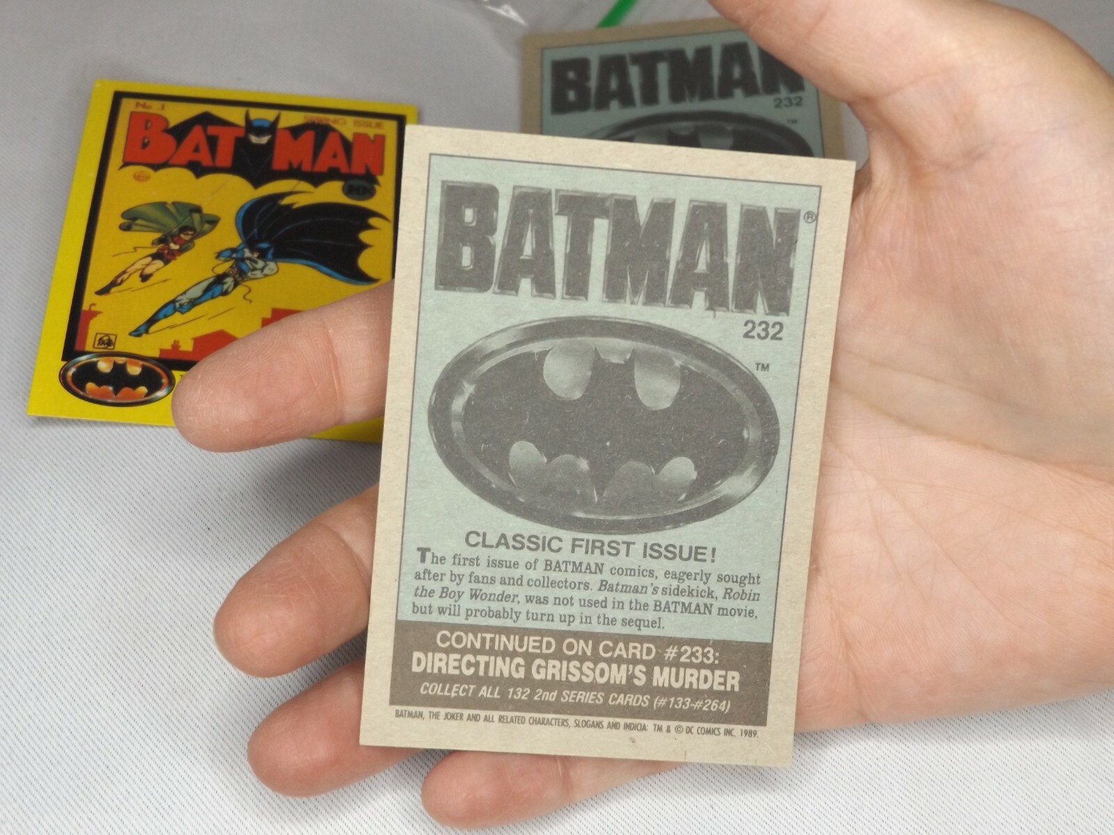 1989 Topps Batman Cards Series 2 Lot 66 Cards Some numbers are ...