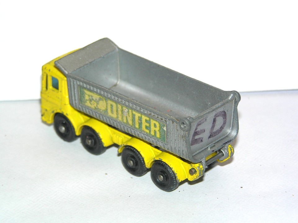 Vintage Lesney Matchbox #51 Pointer Tipper Truck **PINK LIGHT SPECIAL ...