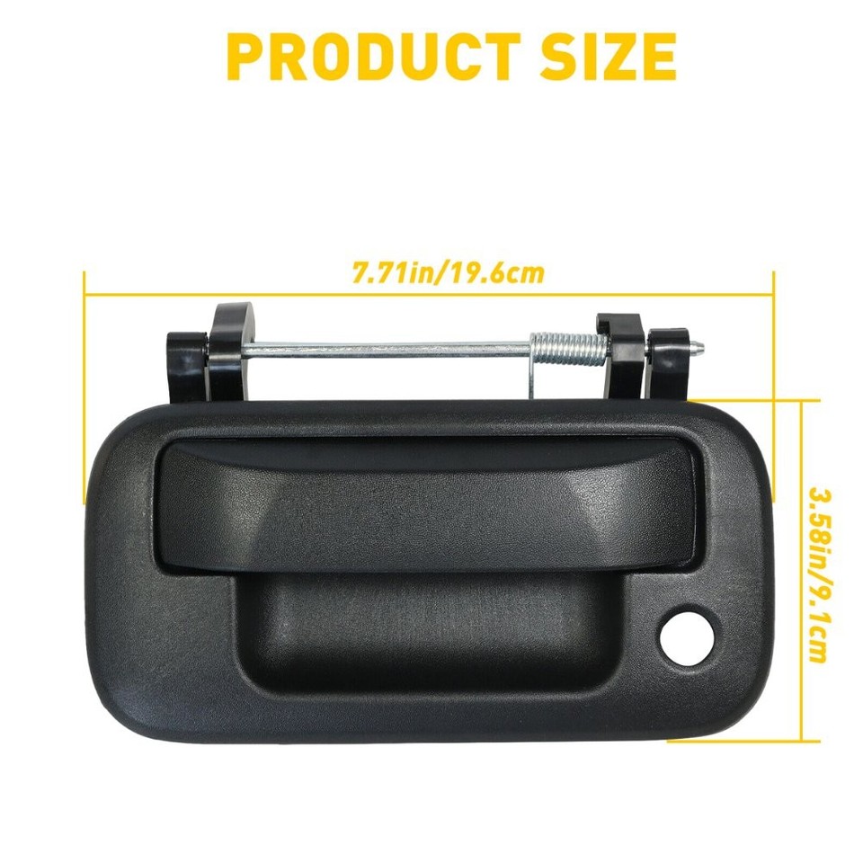 Black Plastic Tailgate Tail Gate Handle for Ford F150 Super Duty Pickup ...