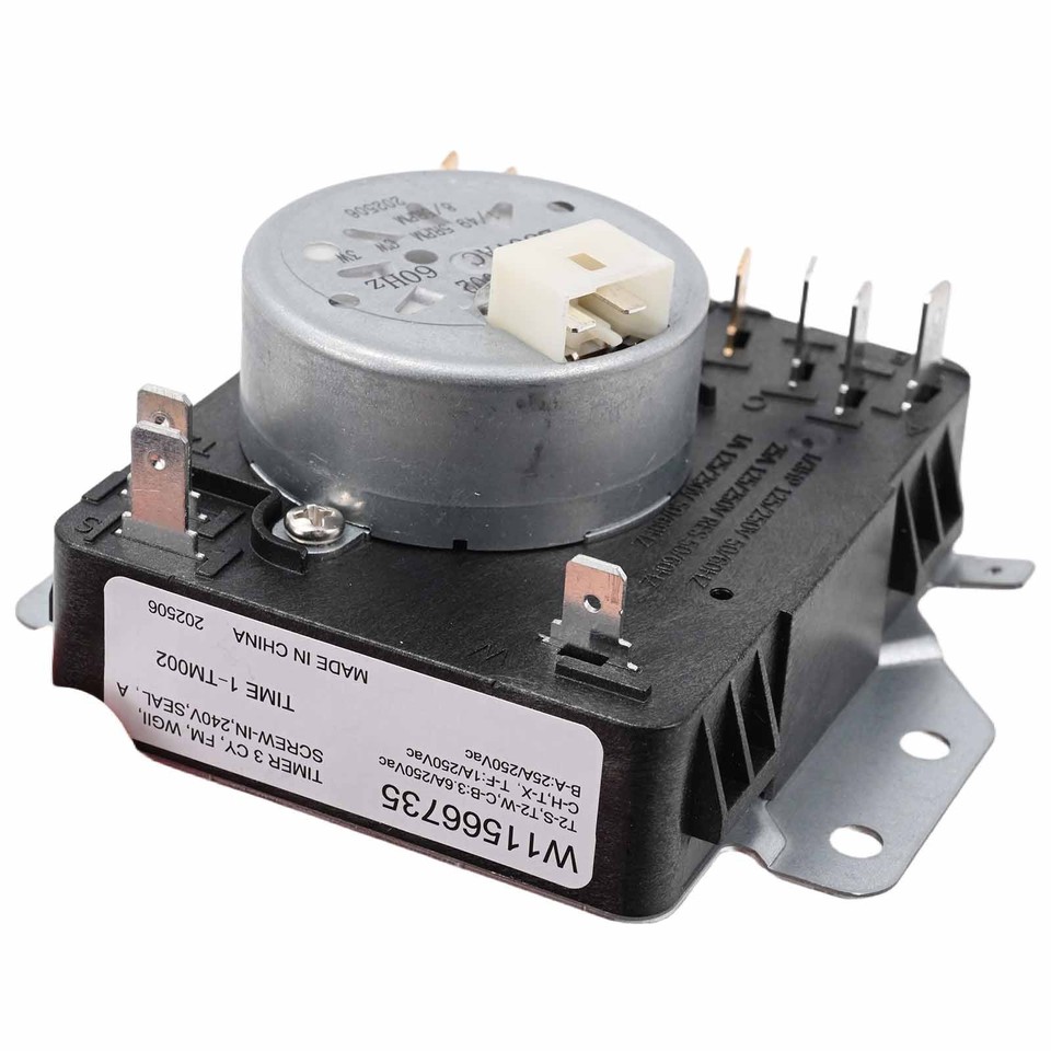 W11566735 Dryer Timer Control 60Hz 220VAC Fit For Whirlpool W11685947 ...