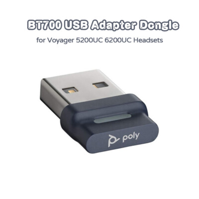 Plantronics Poly BT700 USB Adapter Dongle for Voyager 5200UC 6200UC ...