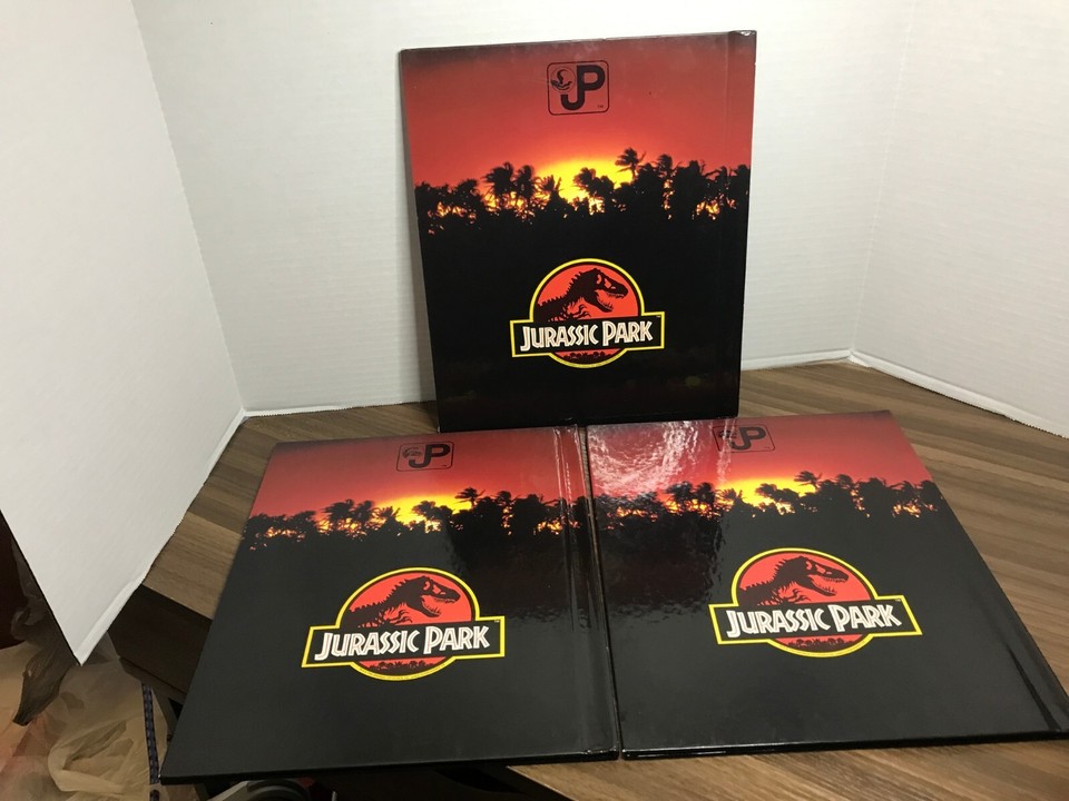 JURASSIC PARK Hardcover Books 1993 Volume 3, 4, & 5 | eBay