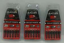 Allen Fat Belly Bullet Point 11/32" 125gr 1496 for sale online | eBay