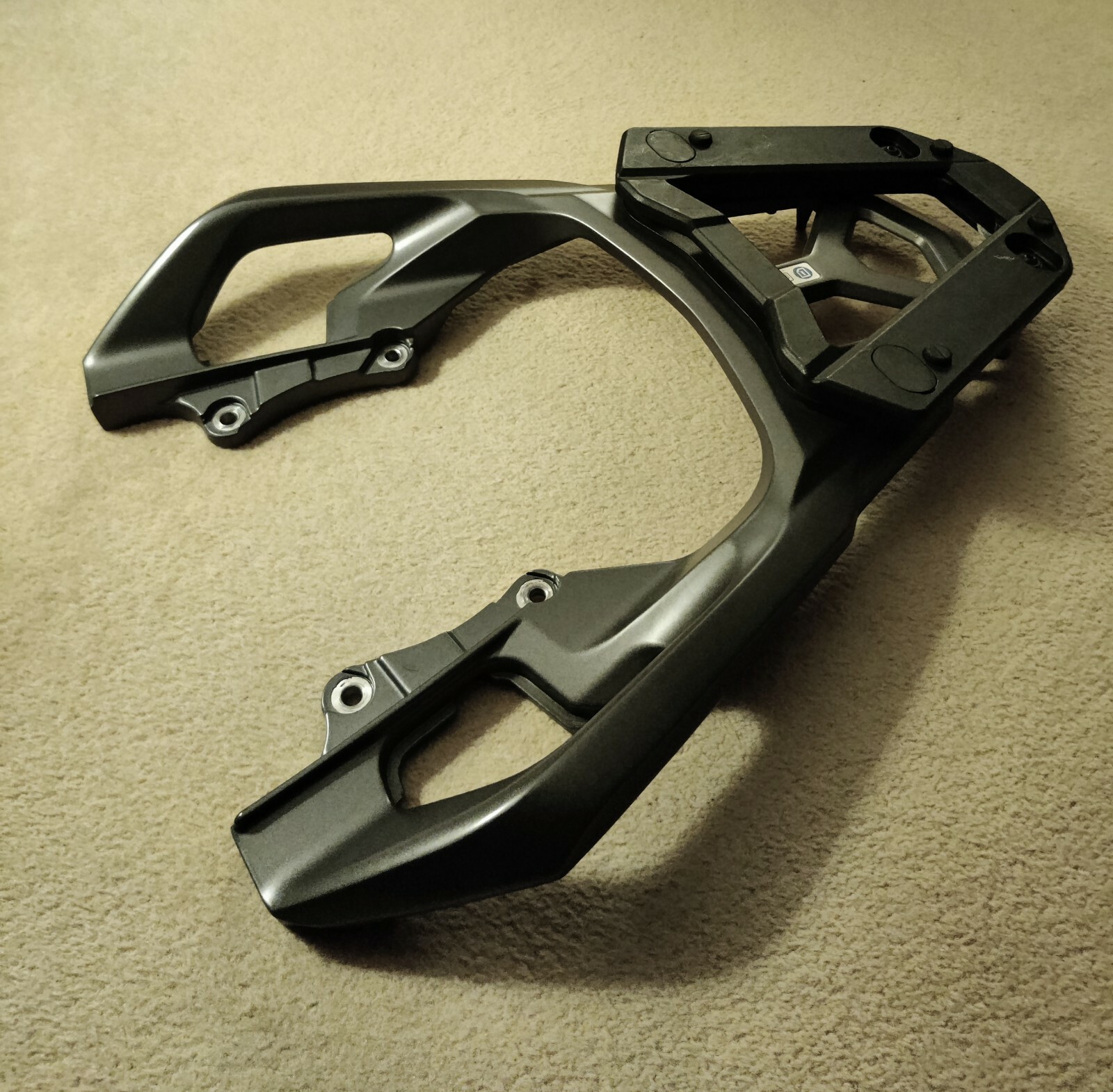 Full set of Honda Panniers and Top box with mounting bracket (Matte ...