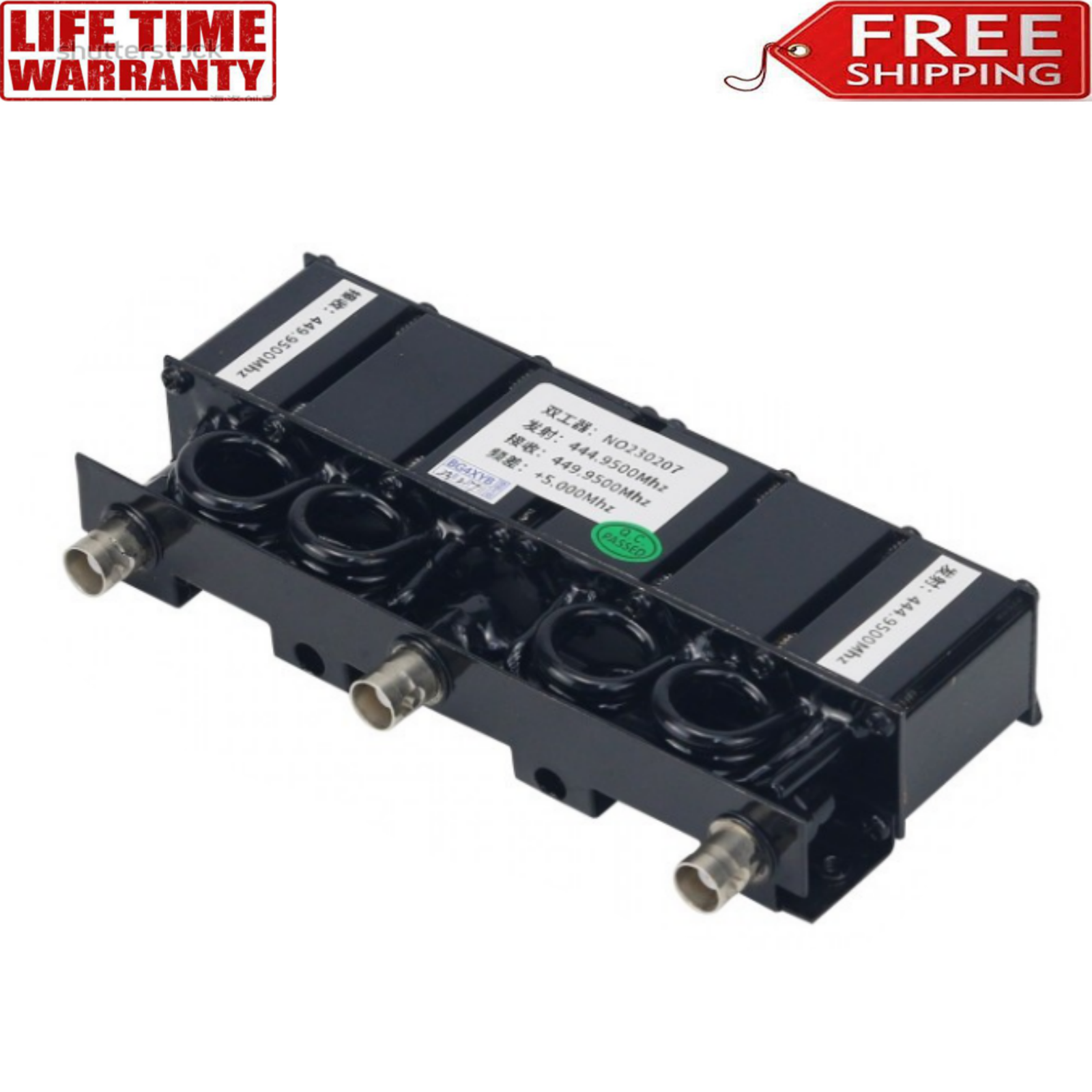 20W UHF Duplexer 400-470Mhz UHF Repeater Duplexer BNC for Service Radio ...