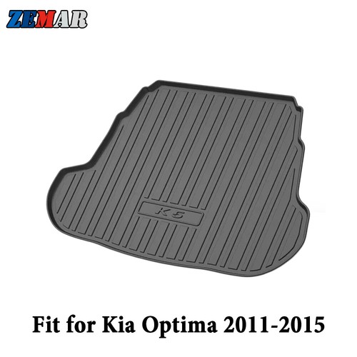 Cargo Liner Rear Trunk Boot Tray TPO Rubber Floor Mats For Kia Optima ...
