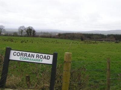 Photo 6x4 Corranarry Townland Lislap Looking west from the Corran Road ...