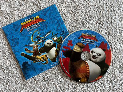 DREAMWORKS KUNG FU PANDA DVD SAMPLER PROMOTION General Mills cereal ...