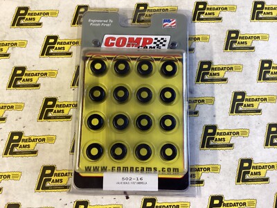 Comp Cams Valve Seals 502-16 Rubber Umbrella 11/32" | eBay
