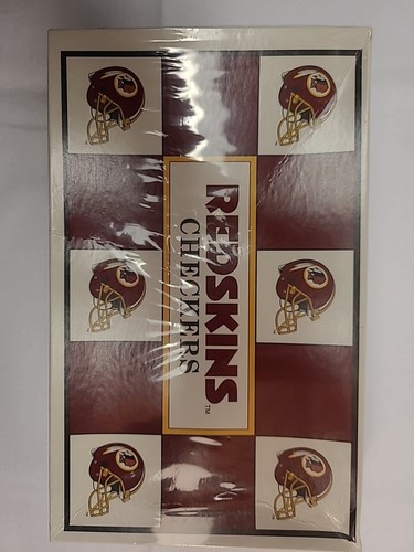 Vintage Washington Redskins Checkers Game - New In Sealed Box - Fan ...
