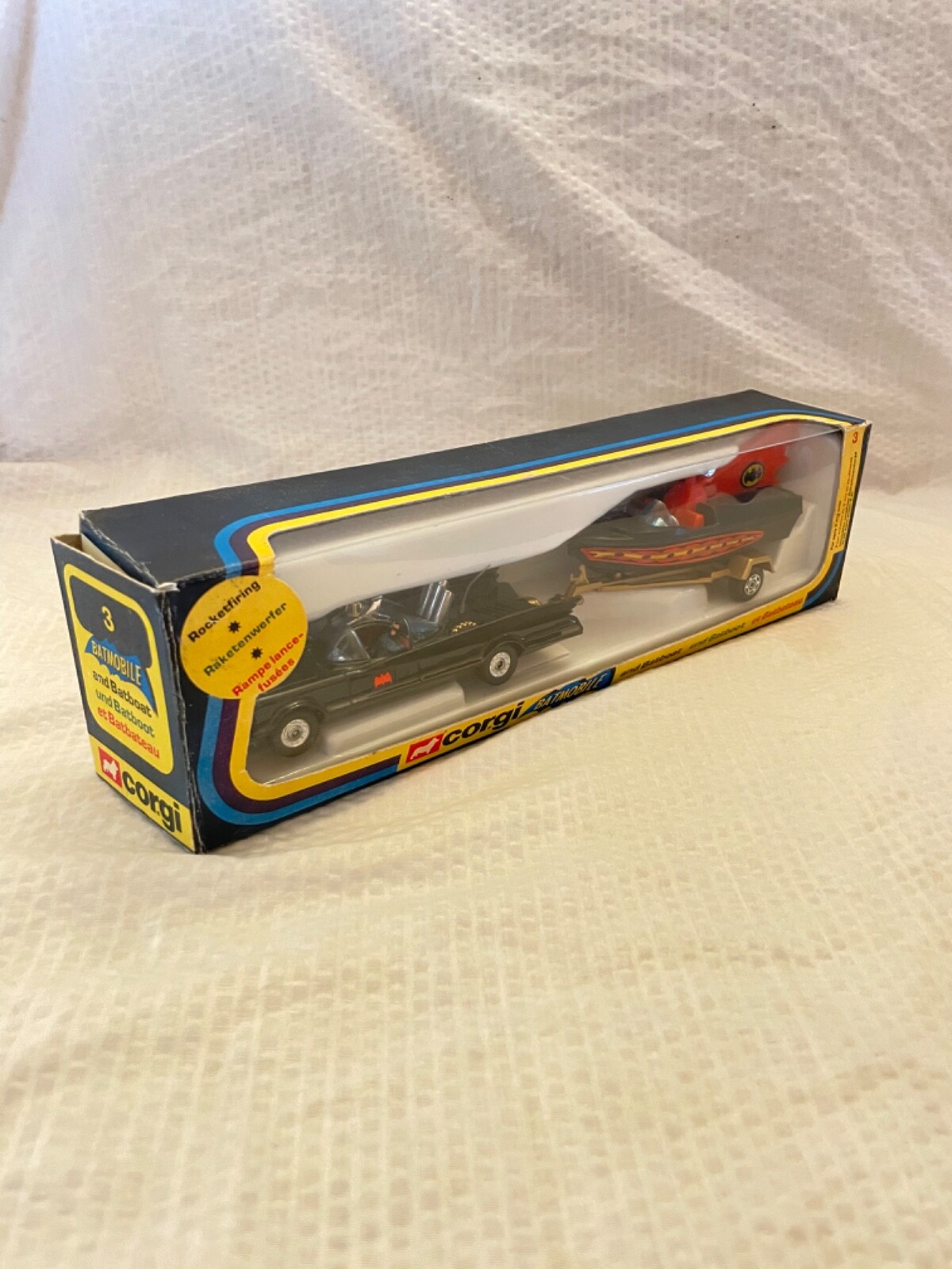 Corgi batmobile gift set 3 All vehicles are 100% original & mint with ...