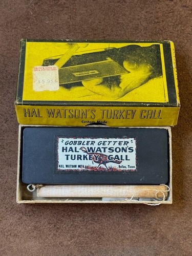 Hal Watson's "Gobbler Getter" Turkey Call | eBay