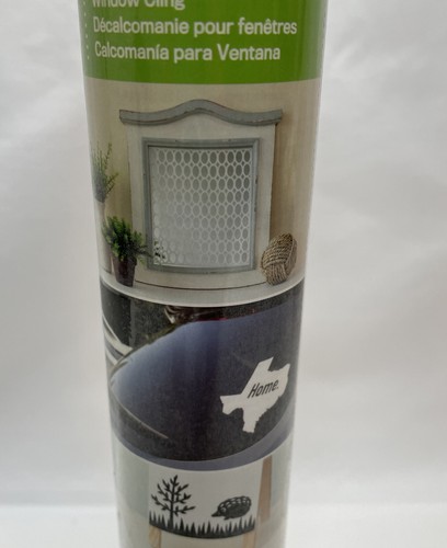 Cricut window cling vinyl frosted WHITE 12 x 48” roll NOS | eBay