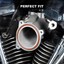 57mm Air Intake for 55mm Stock Manifold M8 For Harley Touring Electra ...