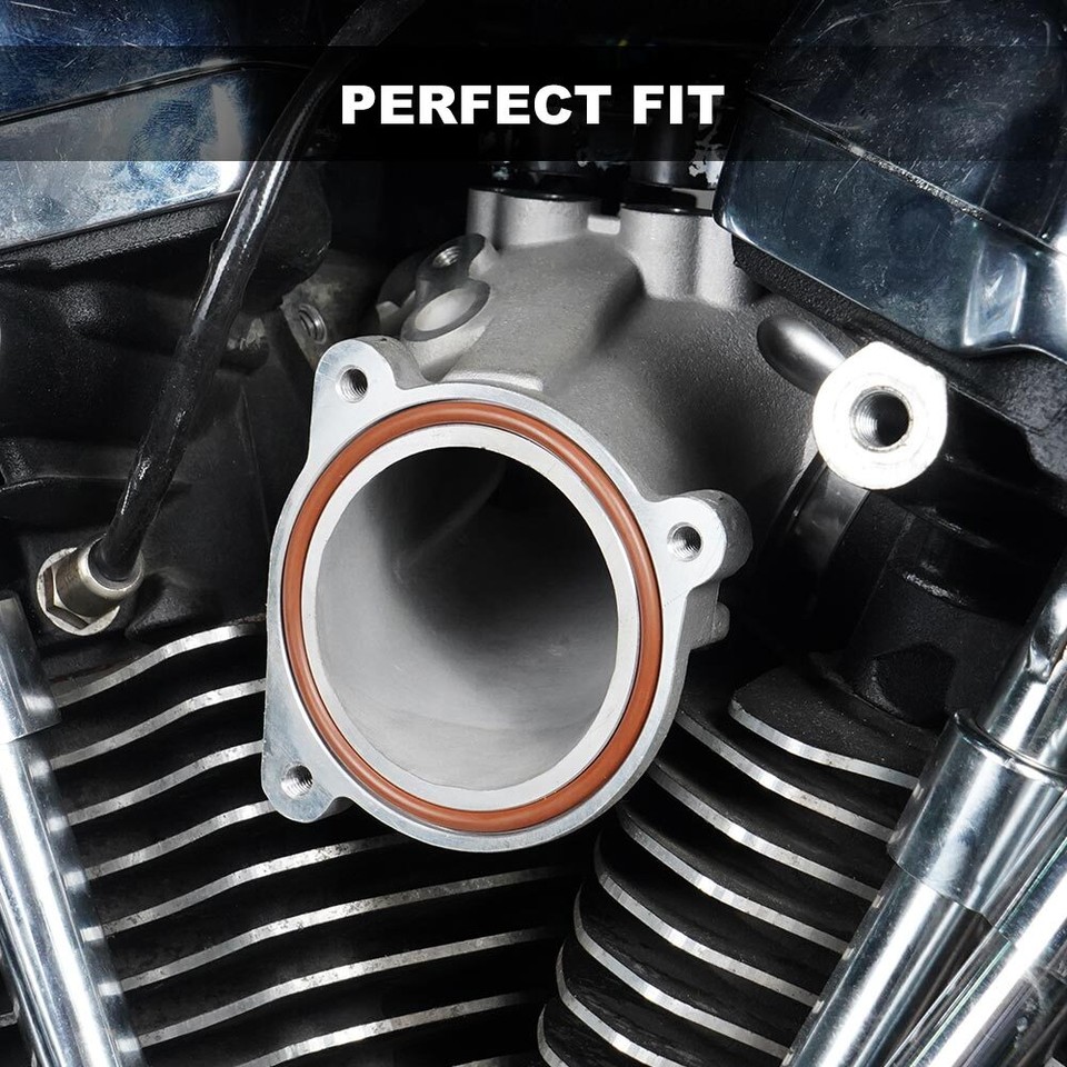57mm Air Intake for 55mm Stock Manifold M8 For Harley Touring Electra ...