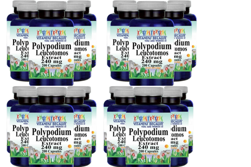 Polypodium Leucotomos Extract 240mg 20 Bottles X200 Capsules by ...