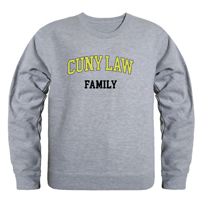CUNY School of Law Family Crewneck Sweatshirt Sweater | eBay