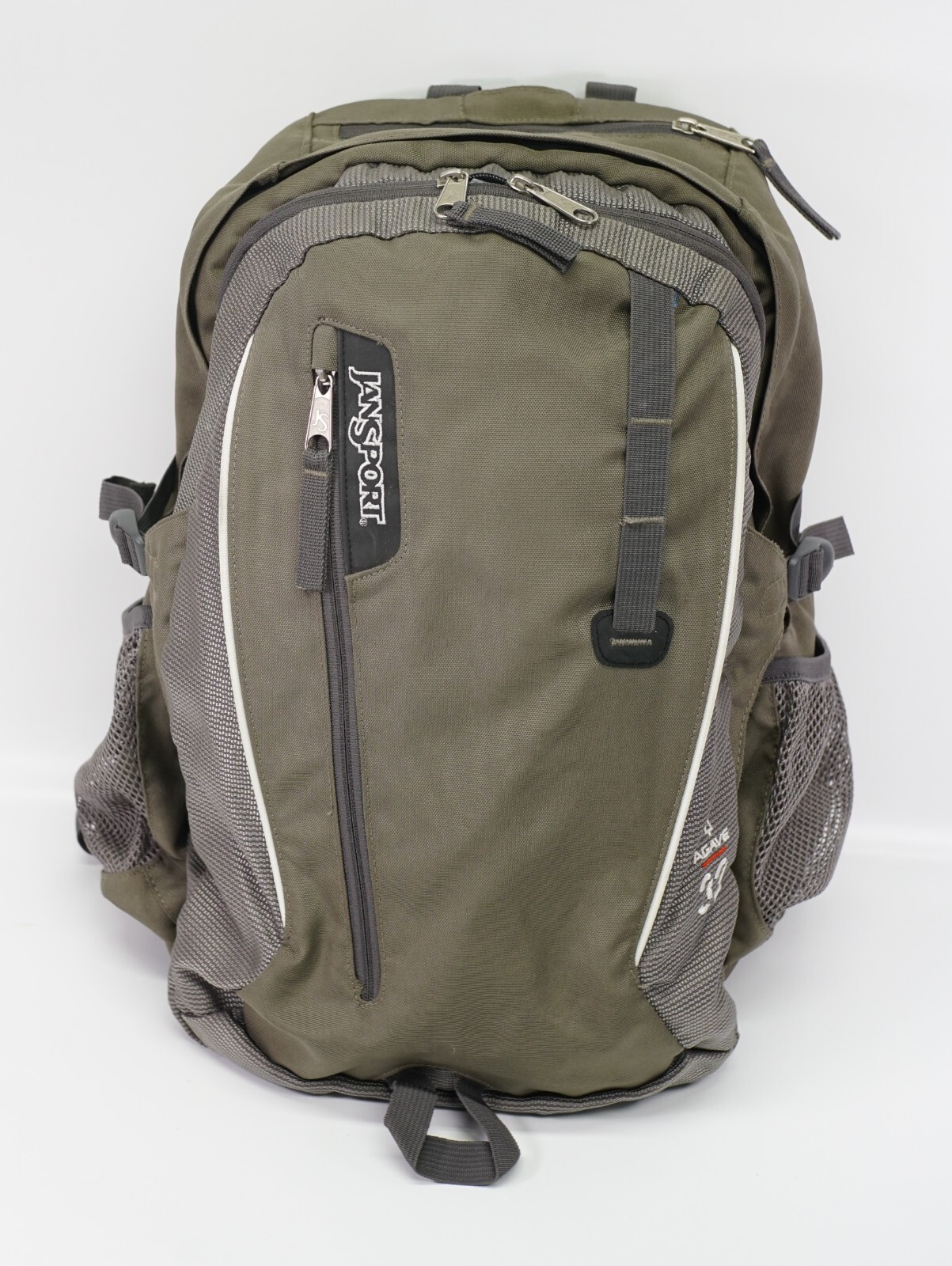Jansport Agave 32 Green Hiking School Laptop Backpack Bag Green