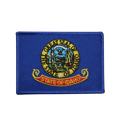 State Of Idaho Flag Embroidered Iron On Patch - Travel Souvenir 044-T ...