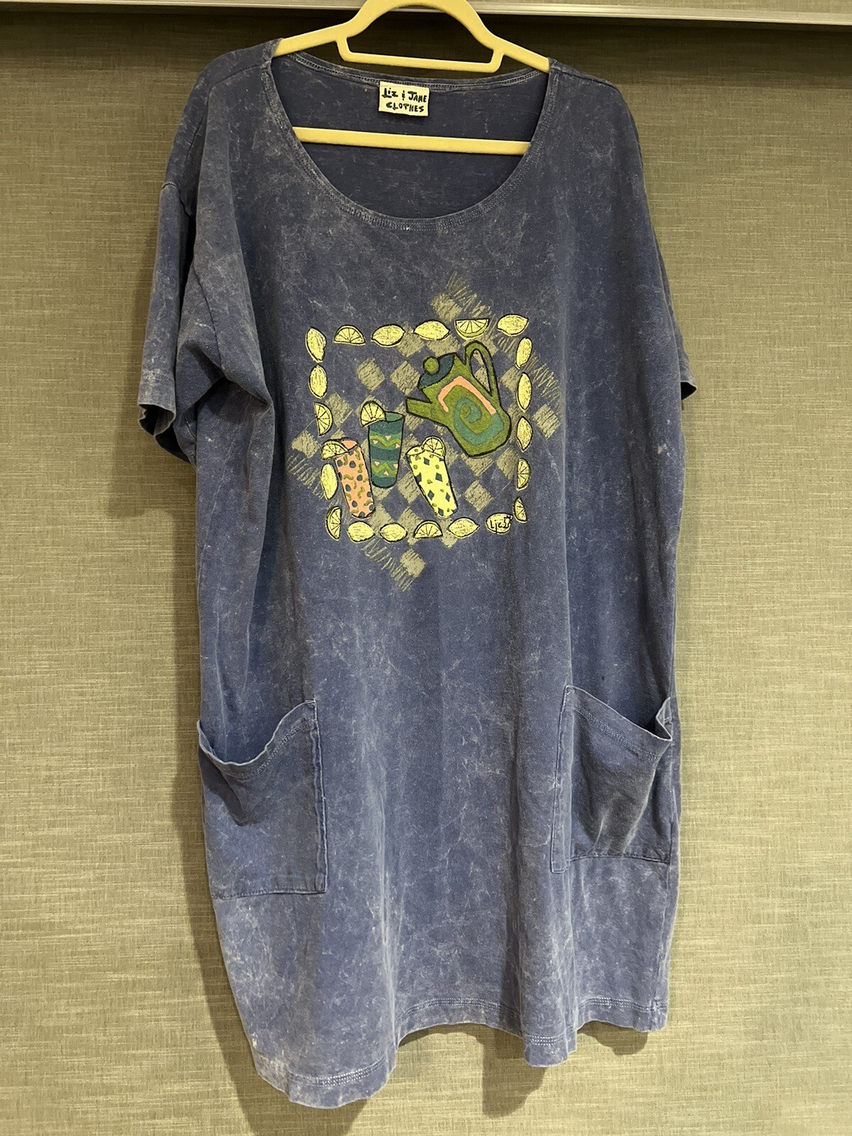 VTG Liz And Jane Clothes Maxi Long Dress Womens Made … - Gem