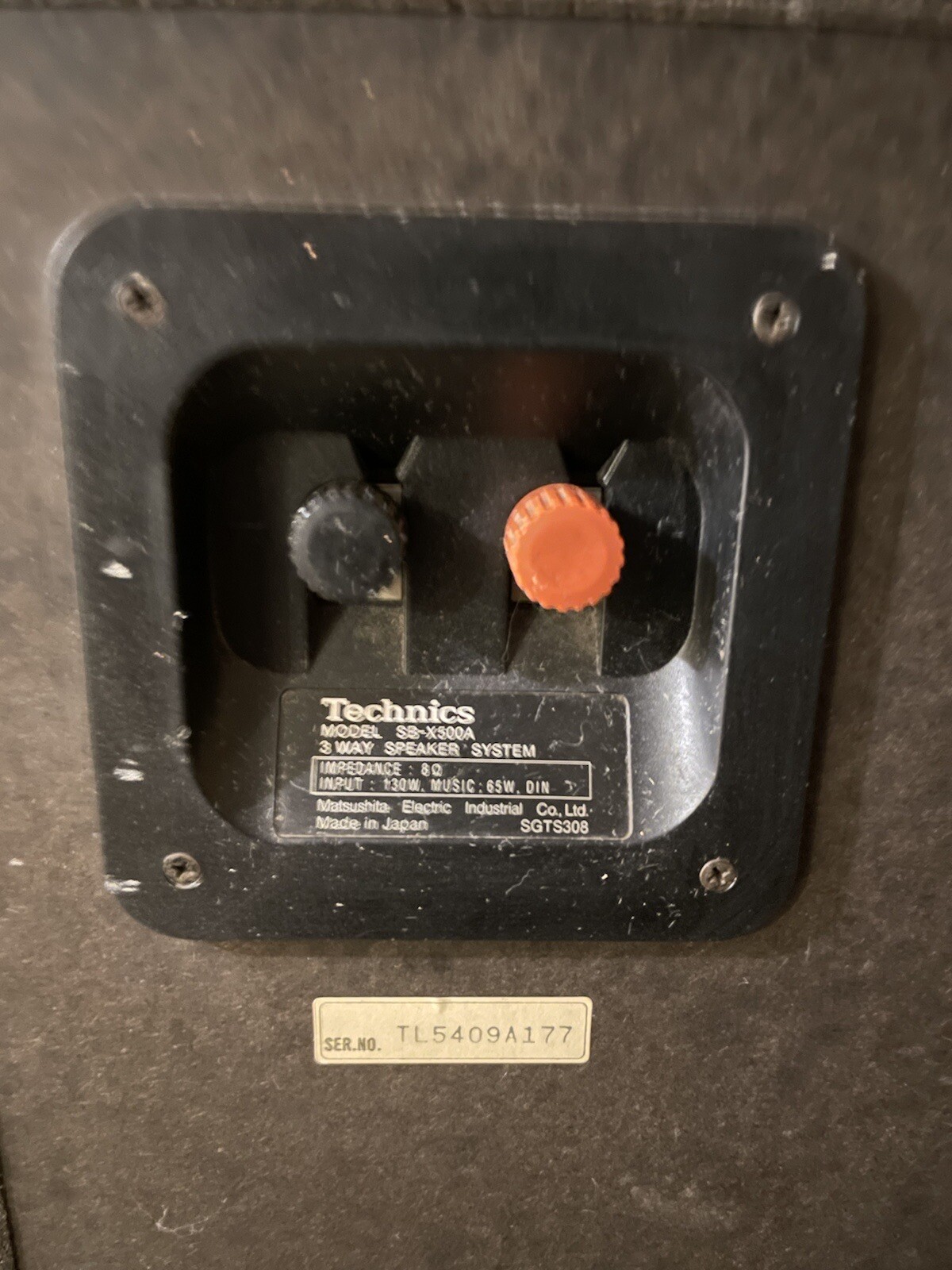 RARE Vintage Technics SB-X500A Speakers, Honeycomb Disc Drivers | eBay