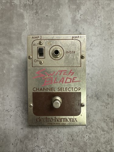 Vintage 70's Electro-Harmonix Switch Blade Channel Selector - Made in ...
