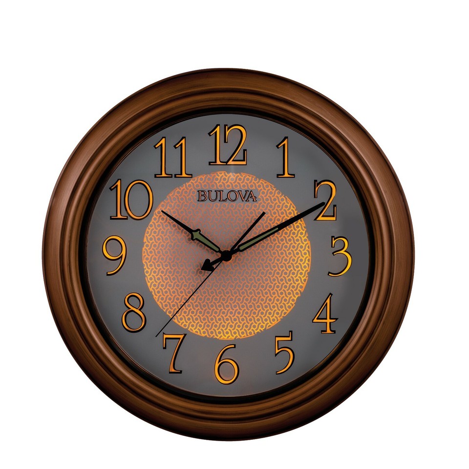 BULOVA INDOOR OUTDOOR GALLERY WALL CLOCK - C4866 | eBay