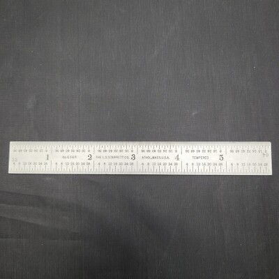 Rules - Starrett 6 Scale