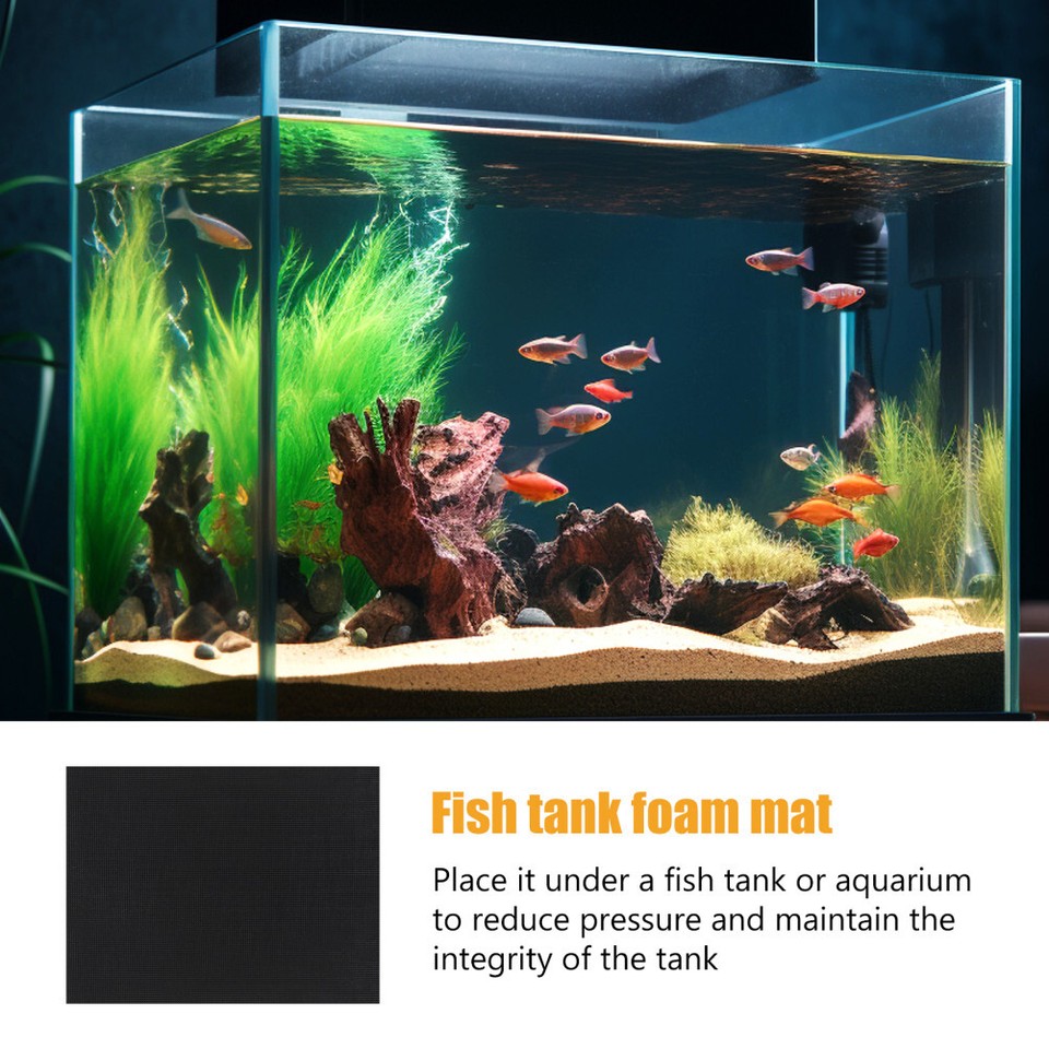 Aquarium Foam Mat Fish Tank Pad Aquarium Bottom Pad Fish Tank Leveling ...