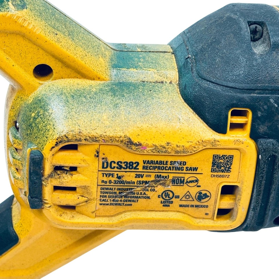 DeWalt DCS382 20V Cordless Reciprocating Saw Kit | eBay