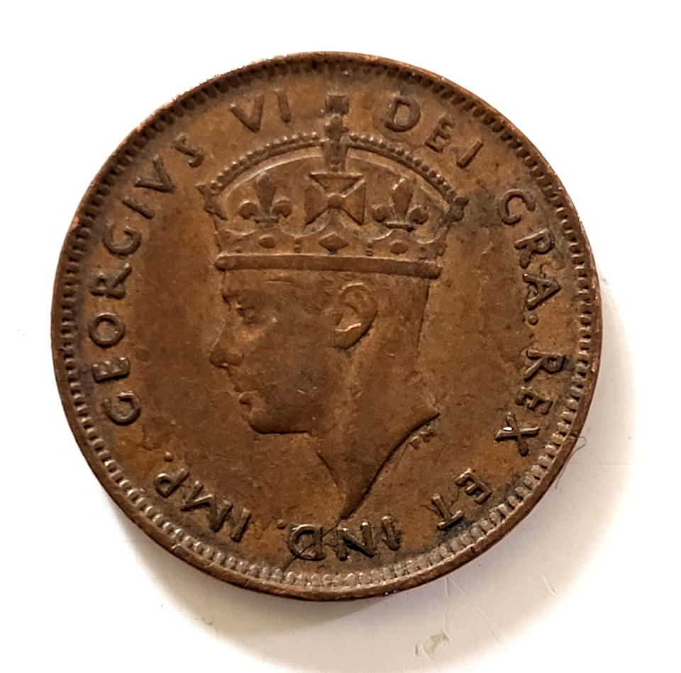 1944 C Canada Newfoundland Small One Cent Coin - High Grade ! | eBay