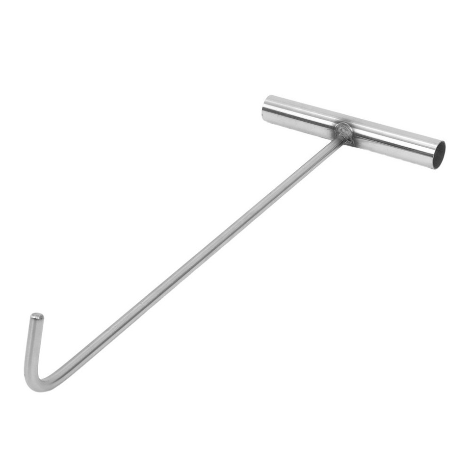 Manhole Hook Heavy Duty Meat Grate Lifting Tool Drain Pull Handle ...