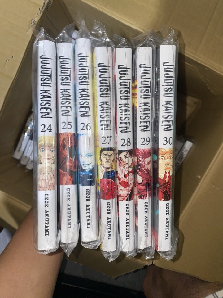 Jujutsu Kaisen Vol 0- 30 Manga English Full Set Gege Akutami Comics ...