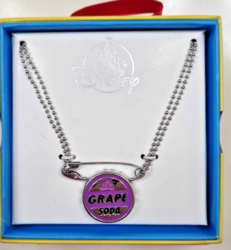 *Disney Parks Pixar "UP" Grape Soda Bottle Cap Safety Pin Silver ...