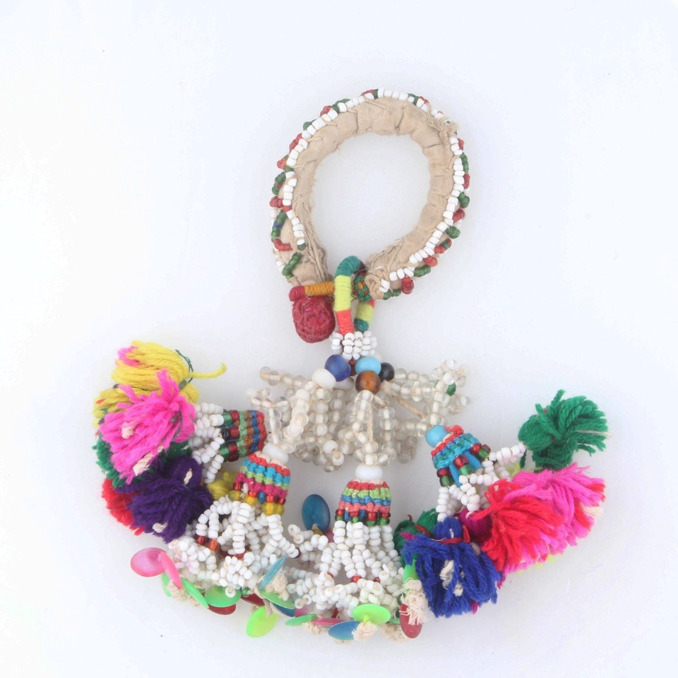 Beaded Banjara Armlet With Tassels Ethnic Tribal Belly Dance Costume ...