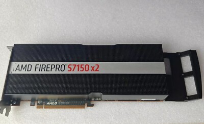 AMD FirePro S7150 x2 16GB GDDR5 PCIe3.0 VDI vGPU SERVER GPU ACCELERATOR ...
