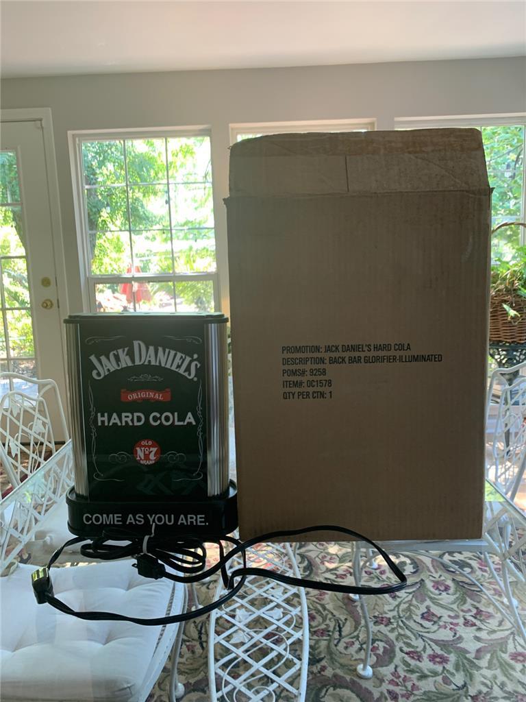 JACK DANIELS HARD COLA COME AS YOU ARE DISPLAY LIGHT WITH ORIGINAL ...