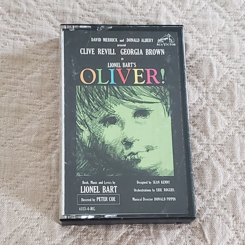 Lionel Bart’s Oliver! Original Broadway Cast Recording Cassette Tape ...