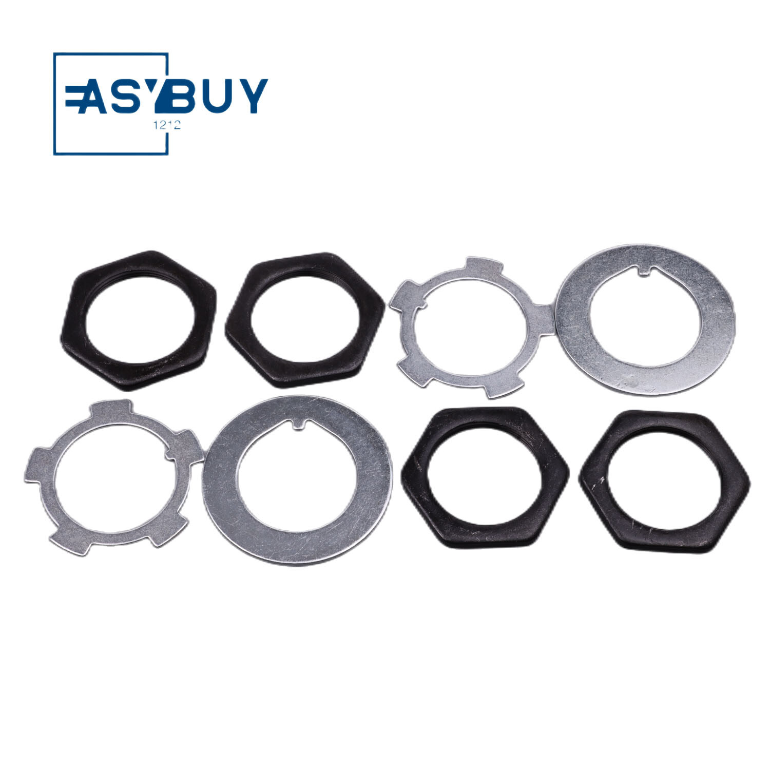 2X Front Axle Hub Spindle Lock Nut for Toyota Land Cruiser T100 Pick Up ...